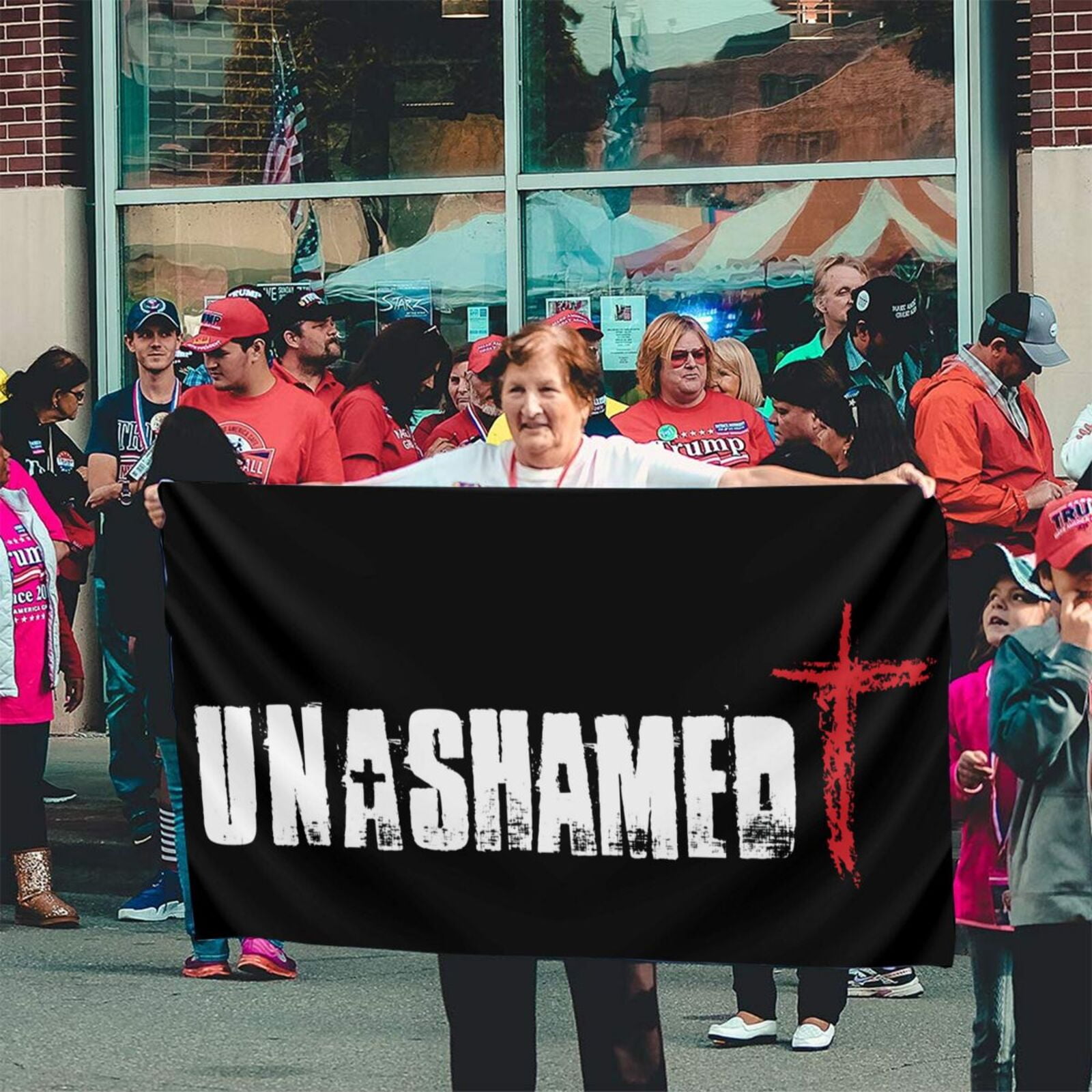 Not Ashamed Romans Banner Breeze Flag Outdoor Flags Home Flag Garden ...