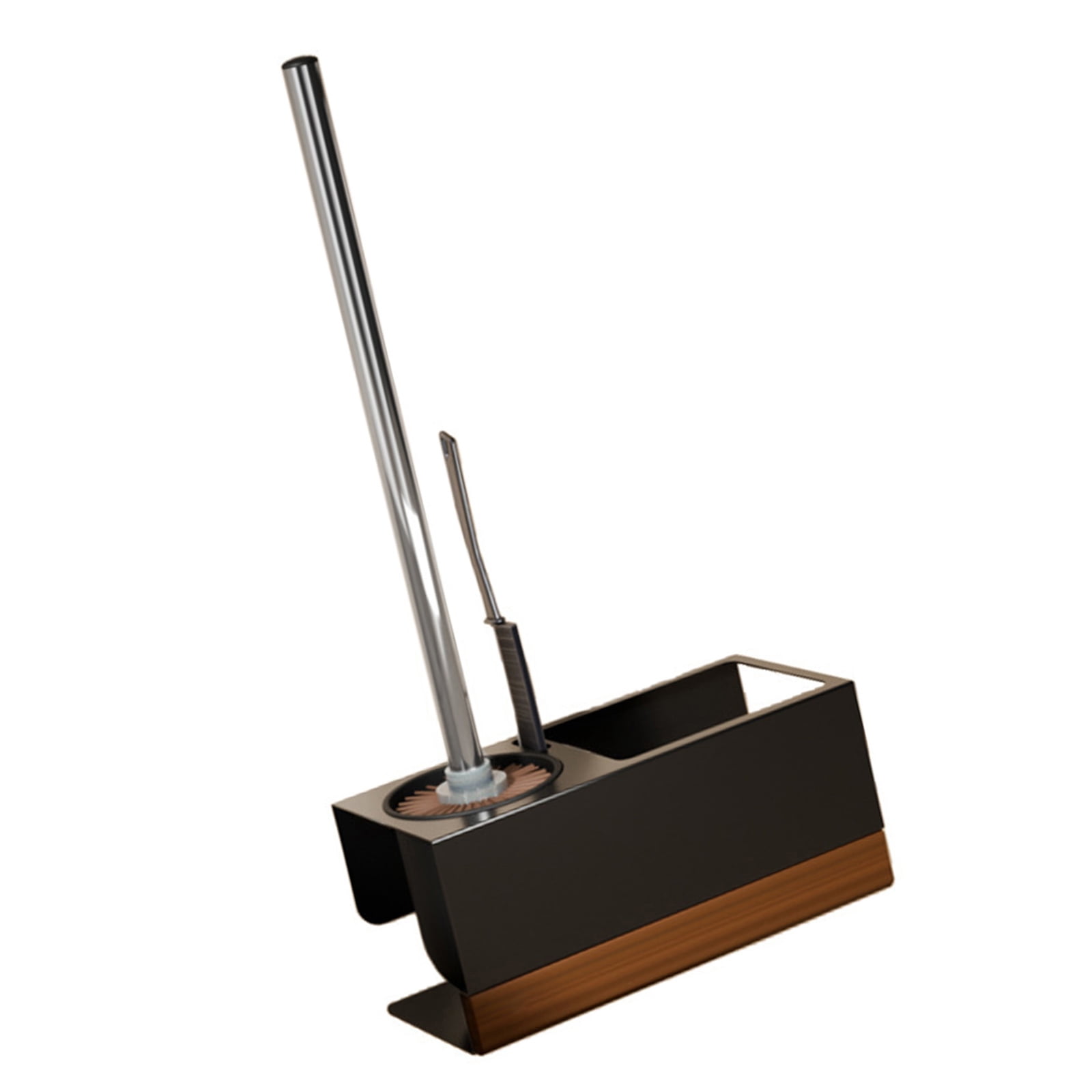 Not Drill Adhesive Toilet Brush Stand Wall Mounted Space Saving Designs ...