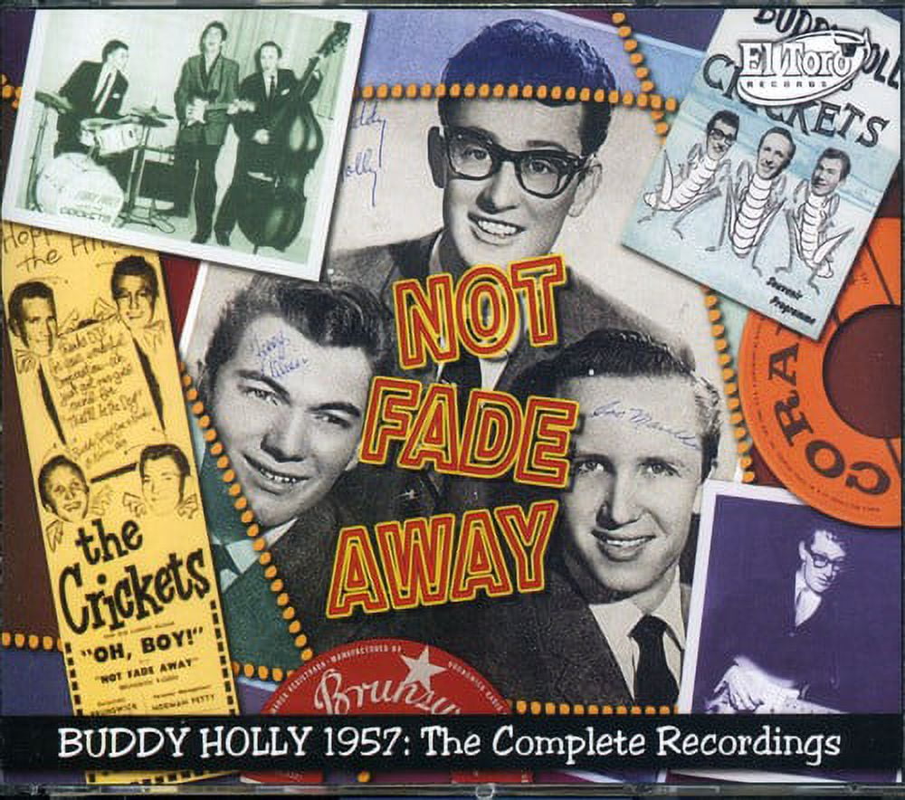 Not Fade Away: Buddy Holly 1957 the Complete (CD) - Walmart.com