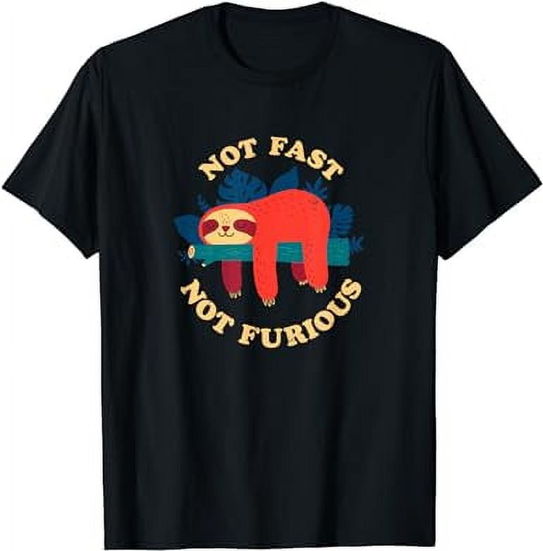 Not Fast, Not Furious - Official DinoMike Design T-Shirt - Walmart.com