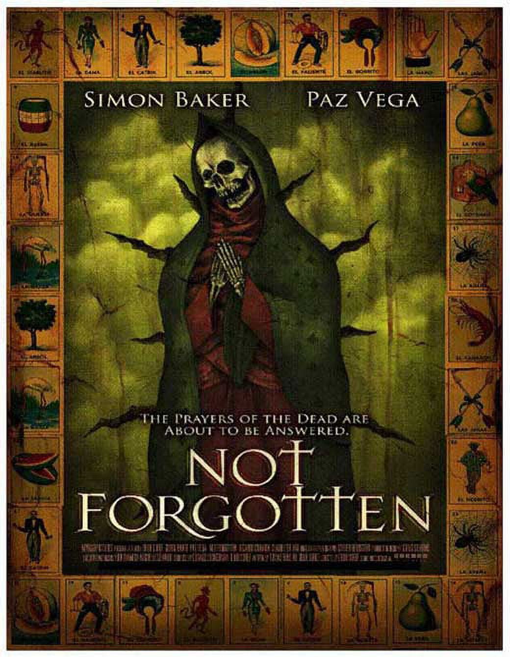 Not Forgotten - movie POSTER (Style B) (11" x 17") (2009) - Walmart.com