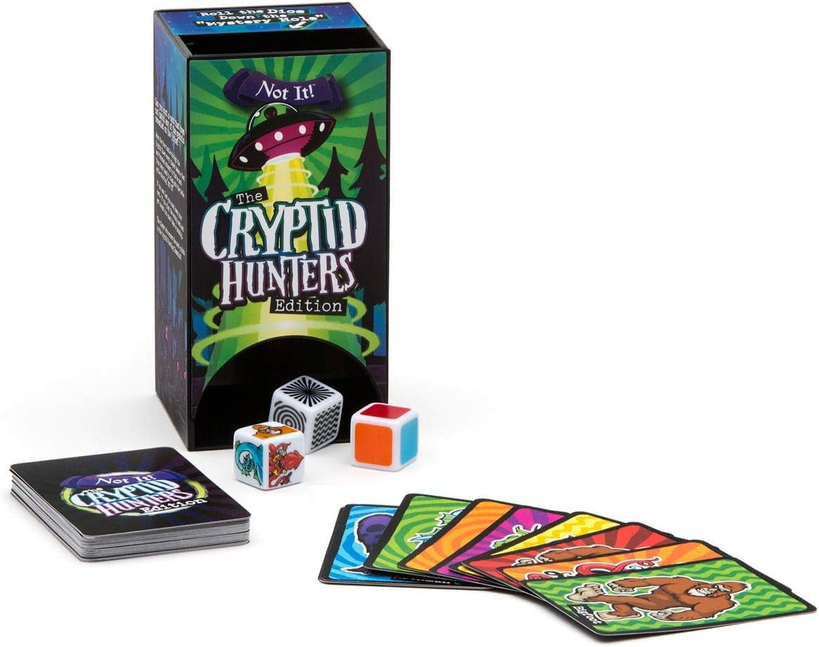 Not It ! The AIF4 CRYPTID Hunters Edition - Dice Tower, Fast Paced Family Game - Walmart.com