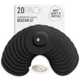 Not Just a Patch Dexcom G7 Sensor Covers (20 Pack) – Vent Hole Design ...