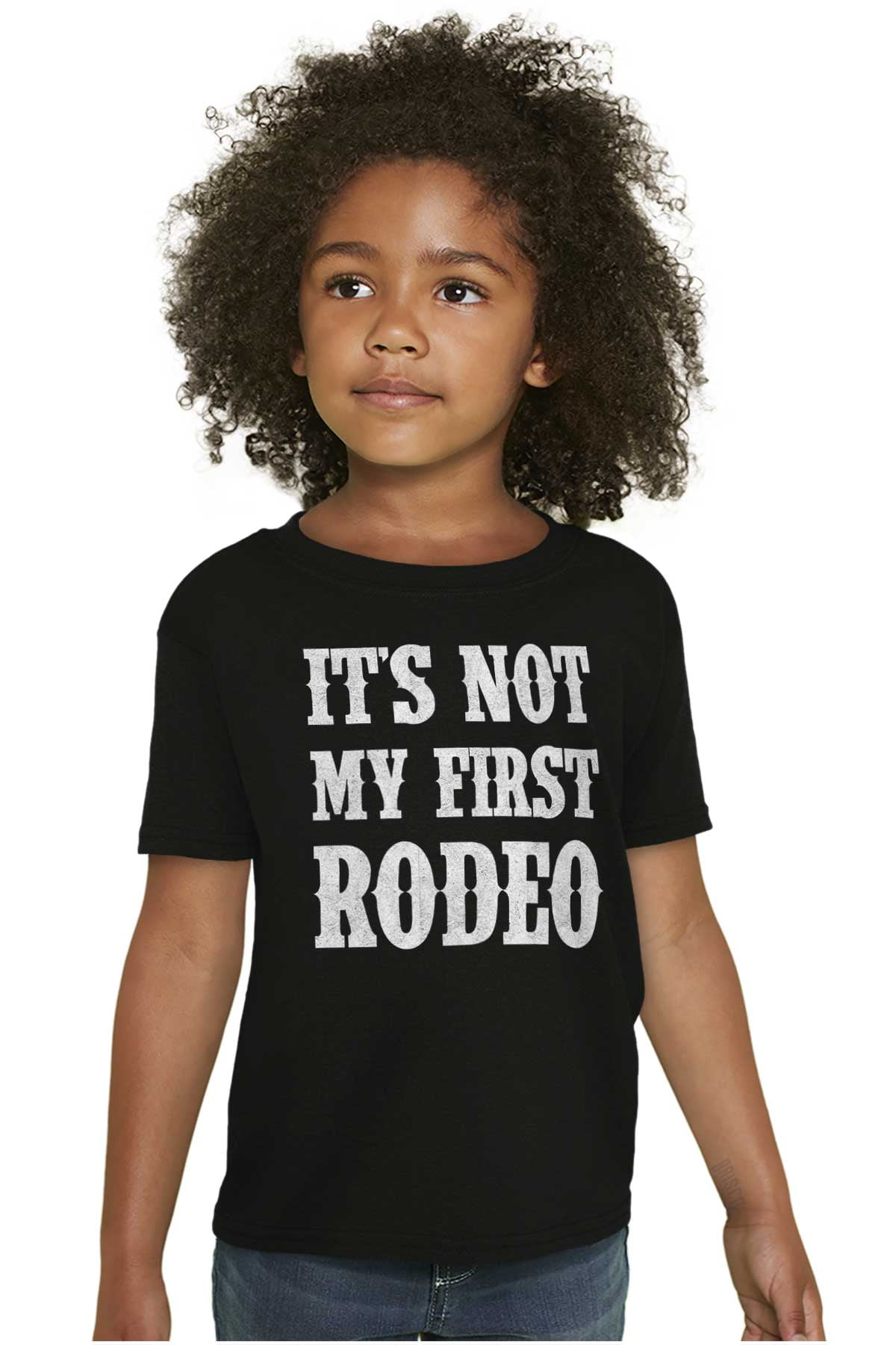 Not My First Rodeo Horseback Riding Crewneck T Shirts Boy Girl Teen ...