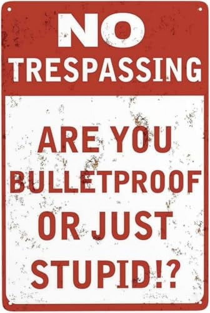 Not Responsible for Accidents or Injuries Sign - 8x12 Warning Signs for ...