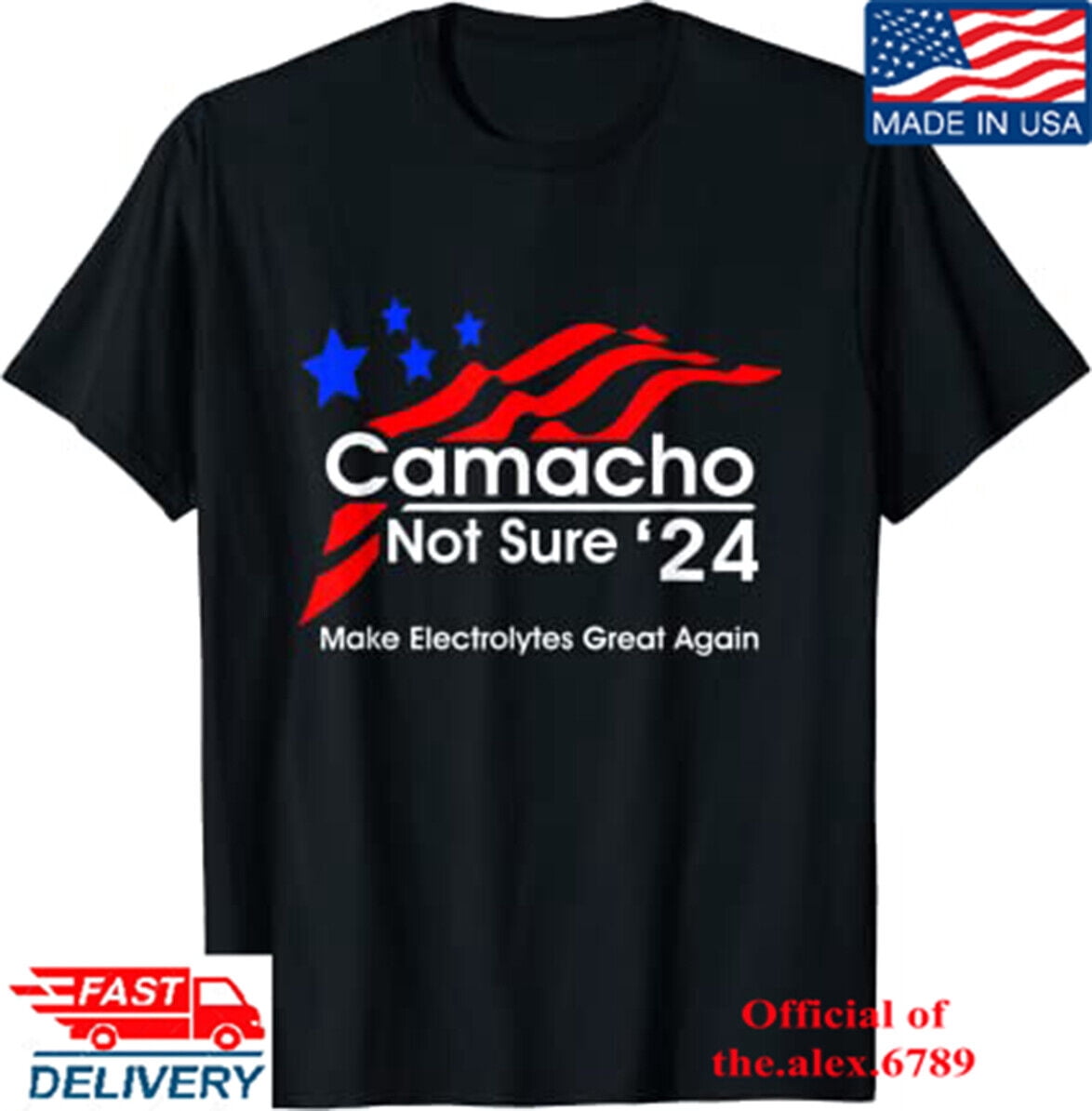 Not Sure for President T-Shirt, Hot Tees, S-XL, Unisex Tees 2024 ...