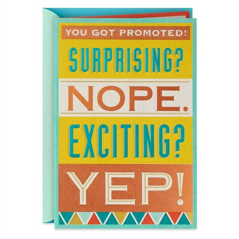 Congratulations Cards For Promotion