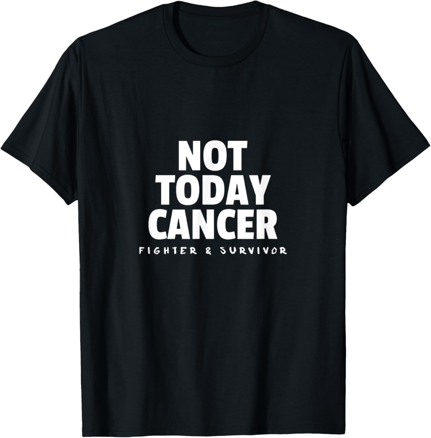 Not Today Cancer Fighter and Survivor T-Shirt Battle Patient T-Shirt ...
