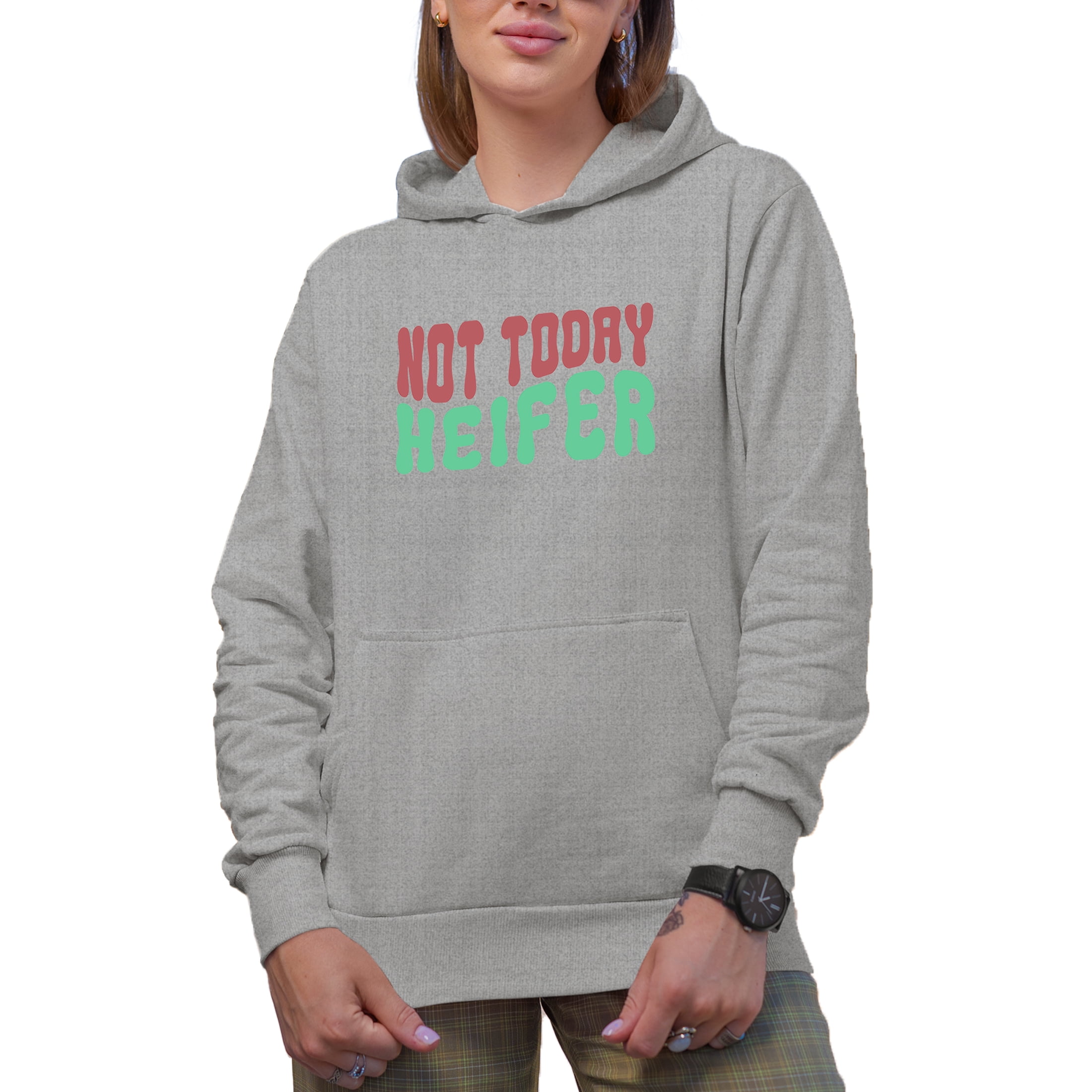 Not Today Heifer, Cow Lover, Farm or Farmer Themed Quote, Groovy Retro ...