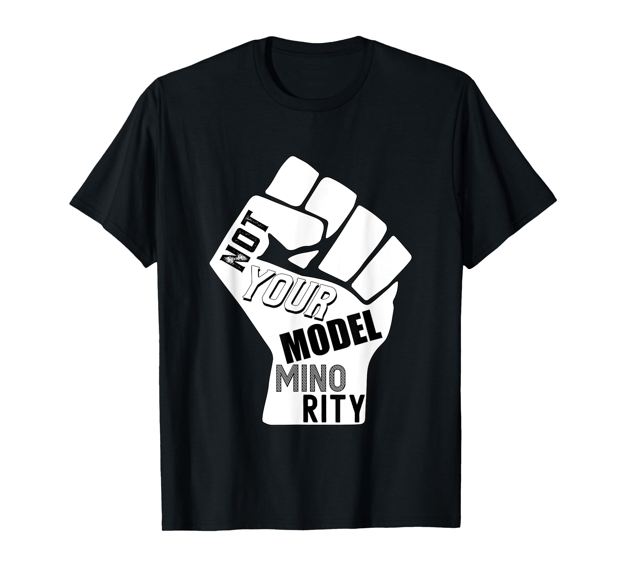 Not Your Model Minority Stop Asian Hate Crimes Anti Racism T-Shirt ...