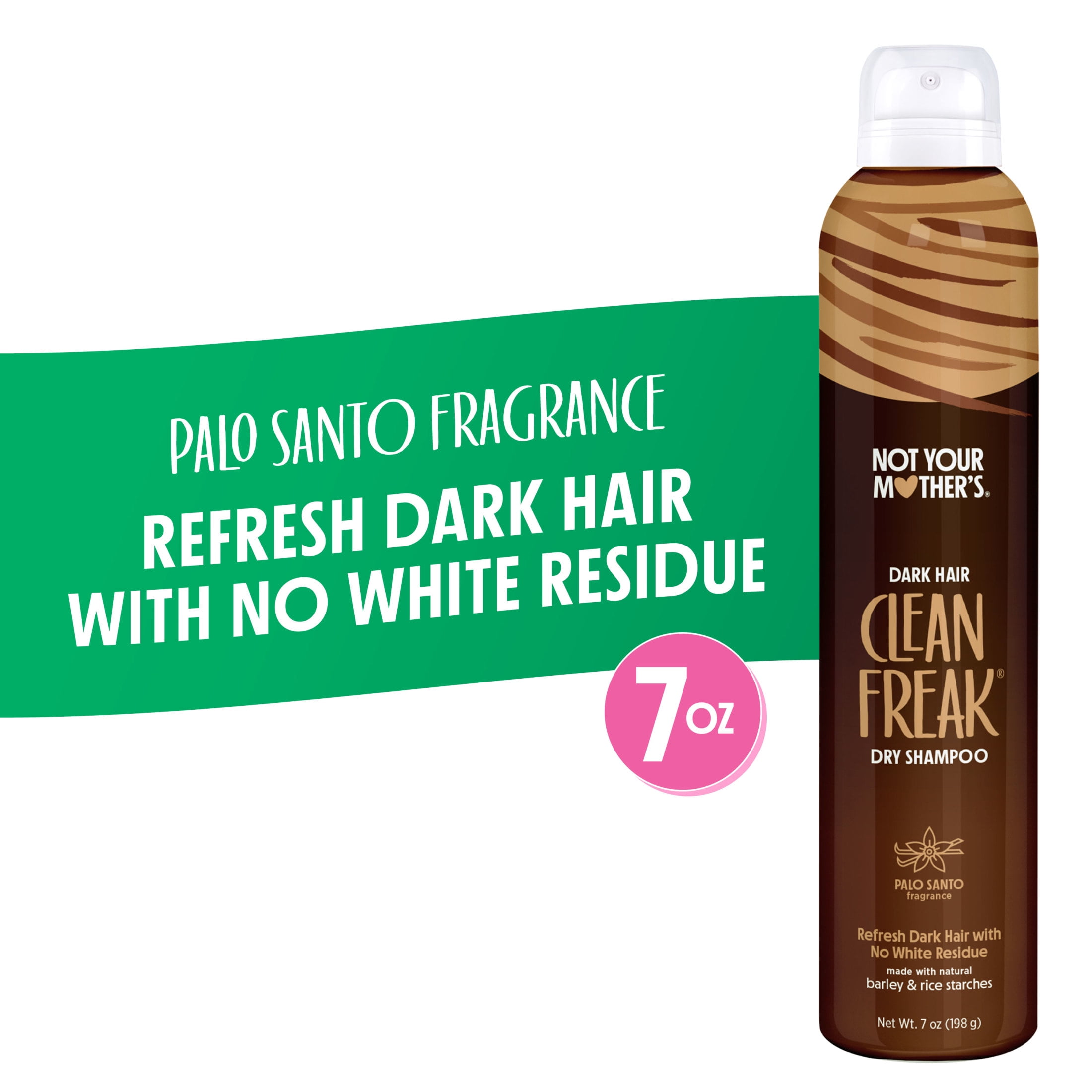 Not Your Mother's Clean Freak Dry Shampoo for Dark Hair Shades, 7 oz ...