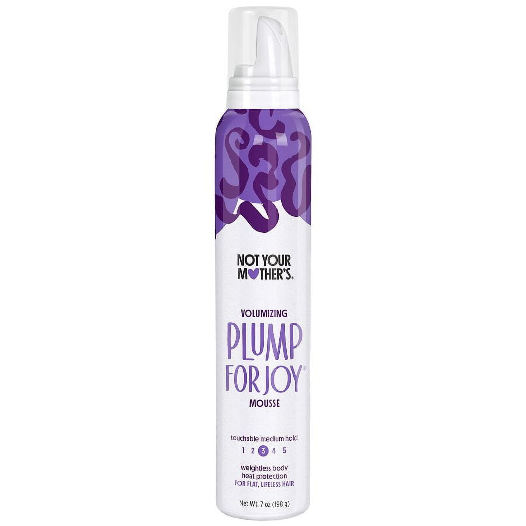 Not Your Mother's Plump For Joy Volumizing Mousse 7.0 oz Pack of 3 ...
