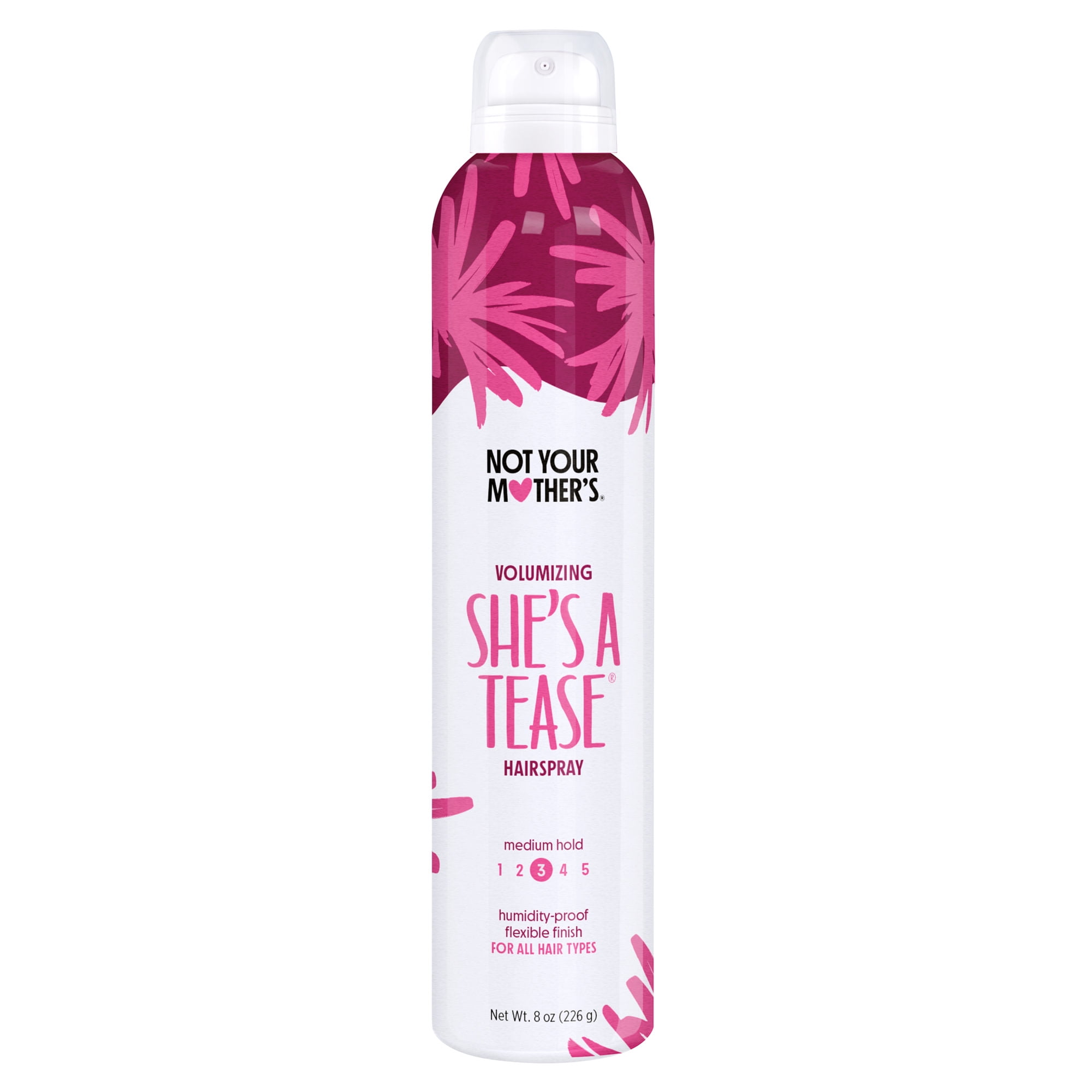 Not Your Mother's Volumizing Hairspray for Straight Hair, Floral Zest ...