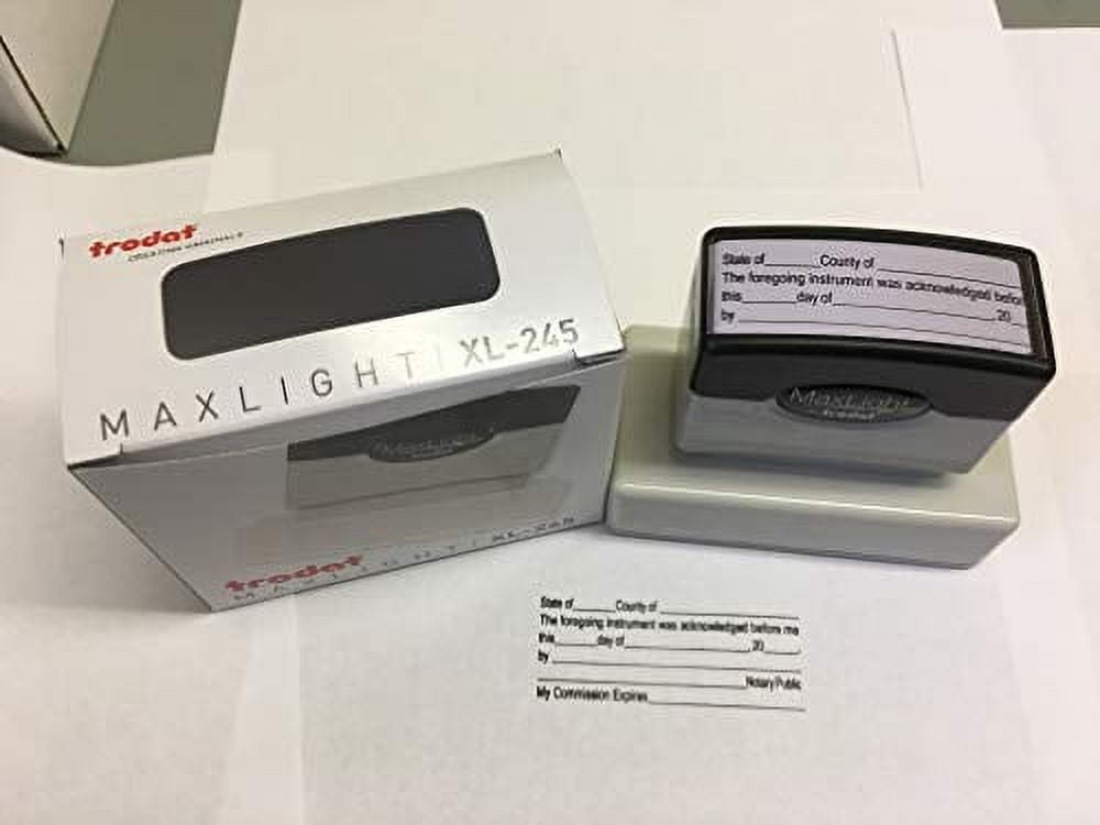 Notary Acknowledgement Stamp - Walmart.com