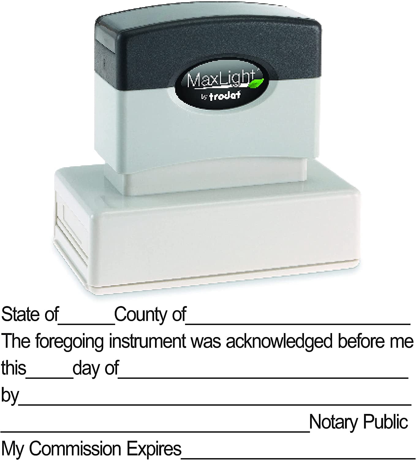Notary Acknowledgement Stamp - Walmart.com