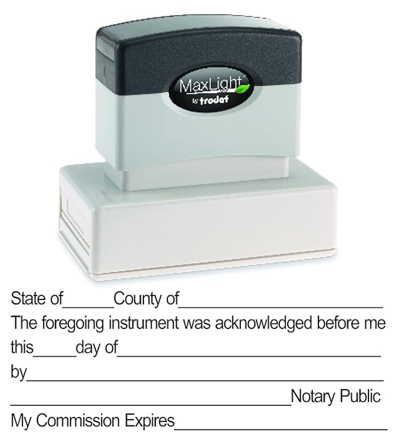 Notary Acknowledgement Stamp - Walmart.com