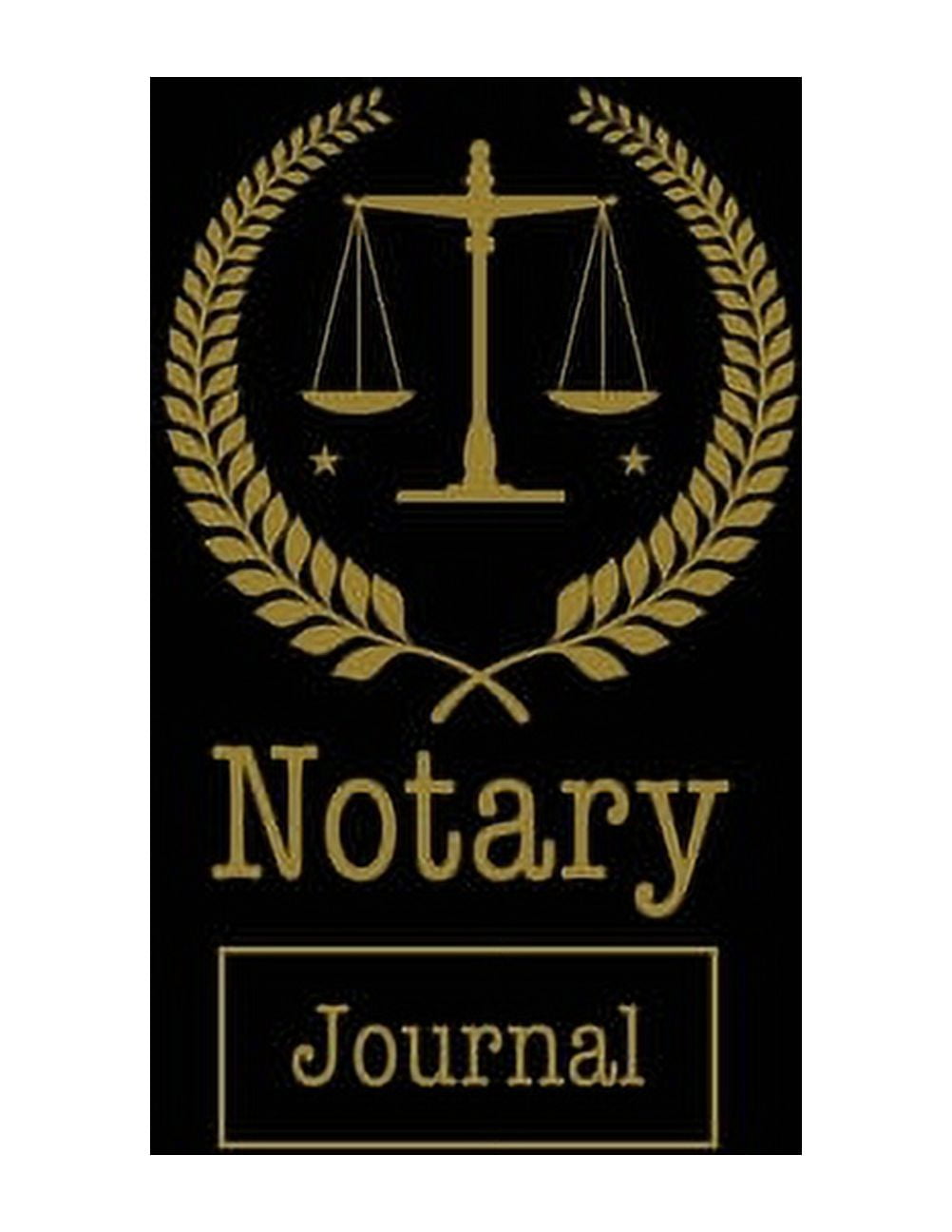 Notary Journal: Notary Public, Log Book, Keep Records Of Notarial Acts ...