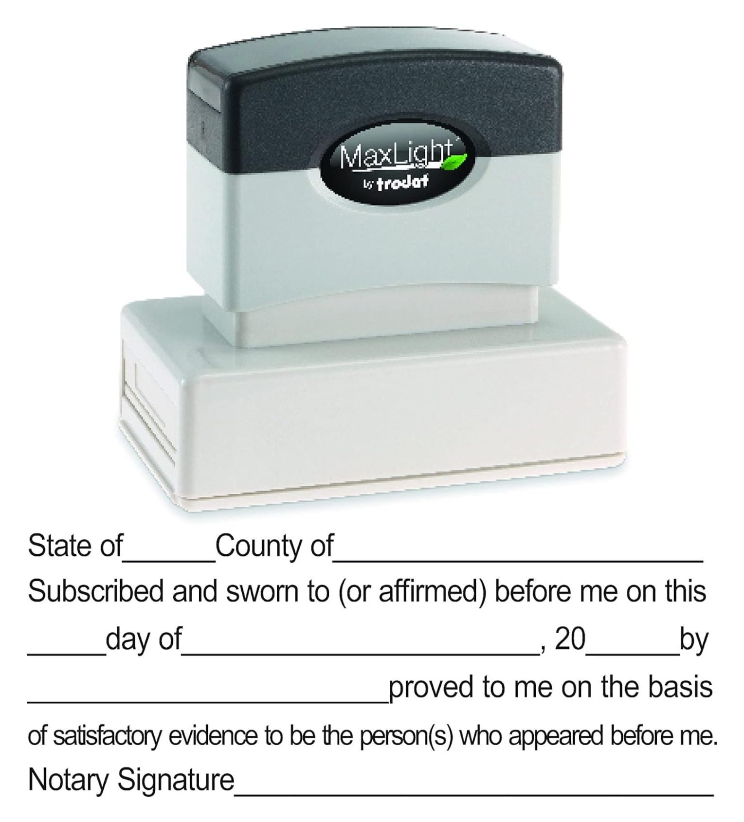 Notary Jurat Stamp - Walmart.com