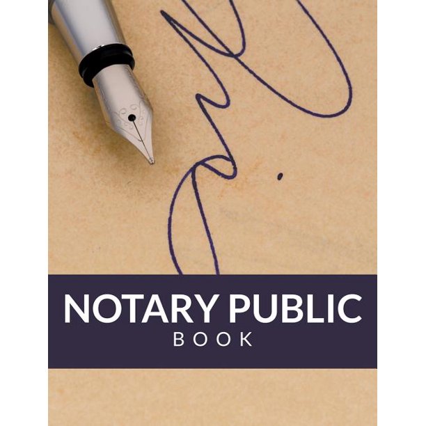 Notary Public Book (Paperback) - Walmart.com