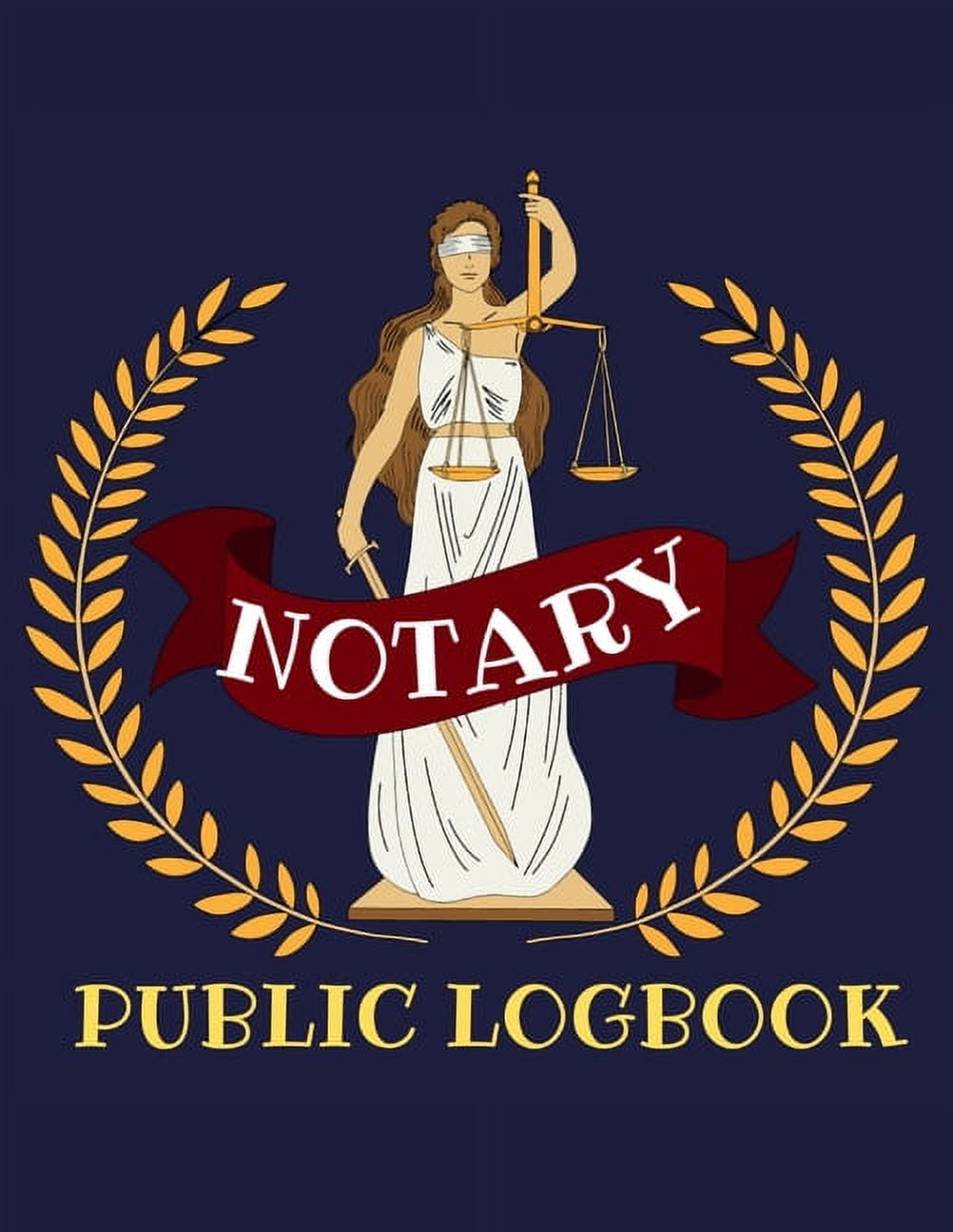 Notary Public Log Book: Notary Book To Log Notorial Record Acts By A ...