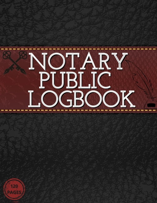 Notary Public Log Book : Notary Book To Log Notorial Record Acts By A ...