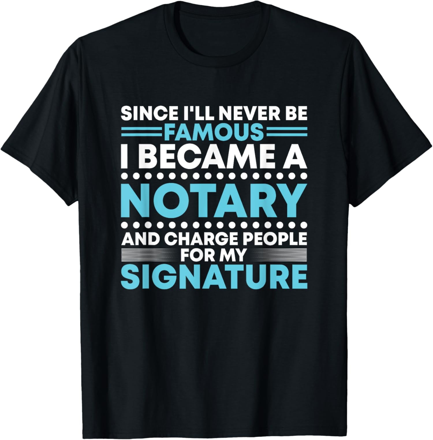 Notary Signature Mobile Notary Public T-Shirt - Walmart.com
