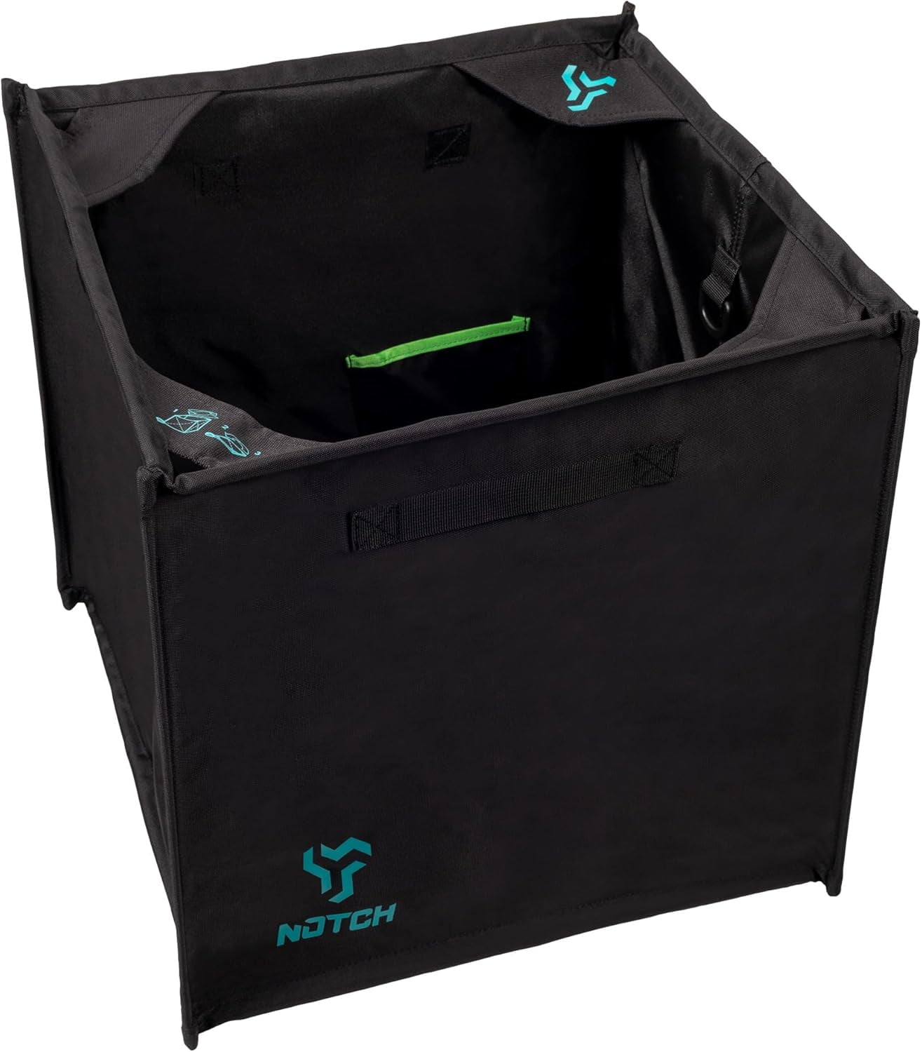 Notch Throwline Pro Folding Cube Black 17x17x17 (32443) - Walmart.com