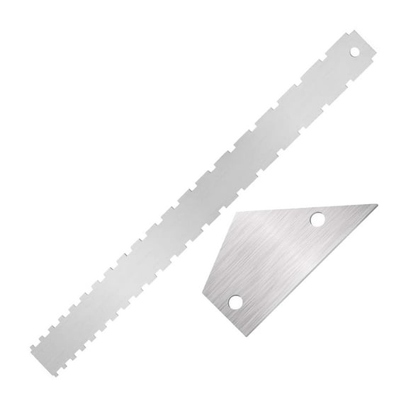 Notched Straight Edge and Fret Rocker Fretboard Ruler Bass Guitar Neck ...