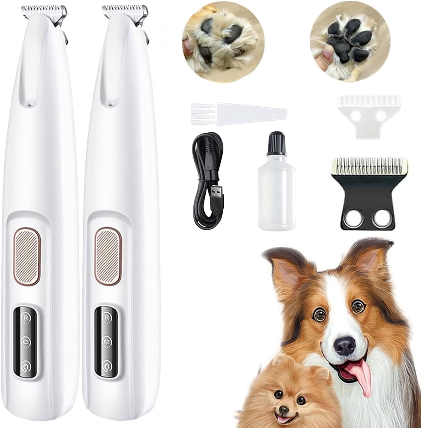 Notdusk Calmclippers for Cats, Notdusk Paw Trimmer, Pet Micro Precision ...