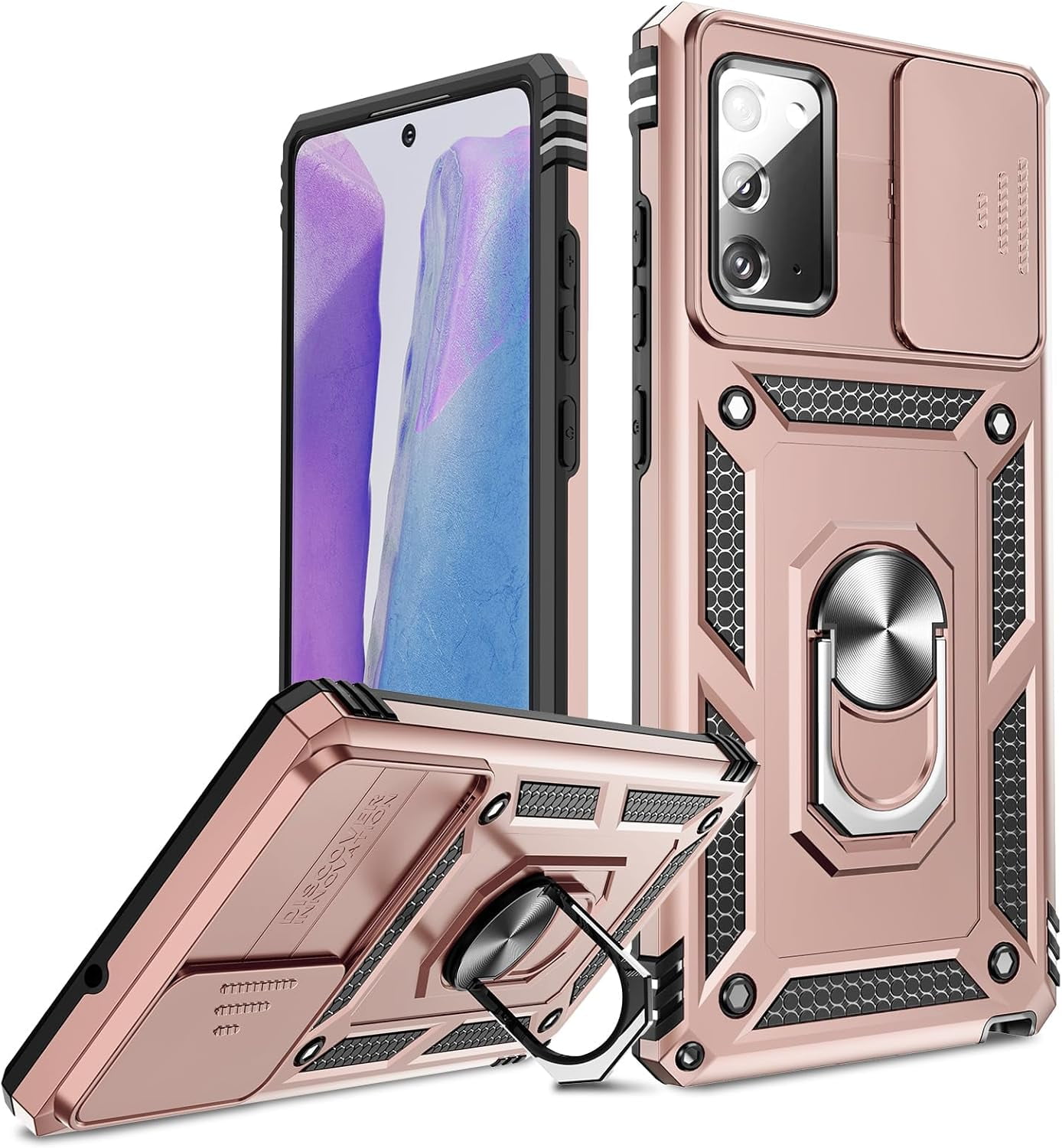 for Note-20-Phone-Case, Samsung Note 20 Case with Slide Camera Cover ...