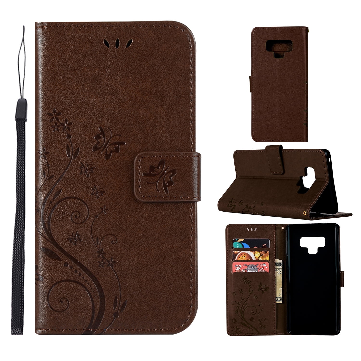Note 9 Case, Samsung Galaxy Note 9 Case - Allytech Premium Wallet PU ...