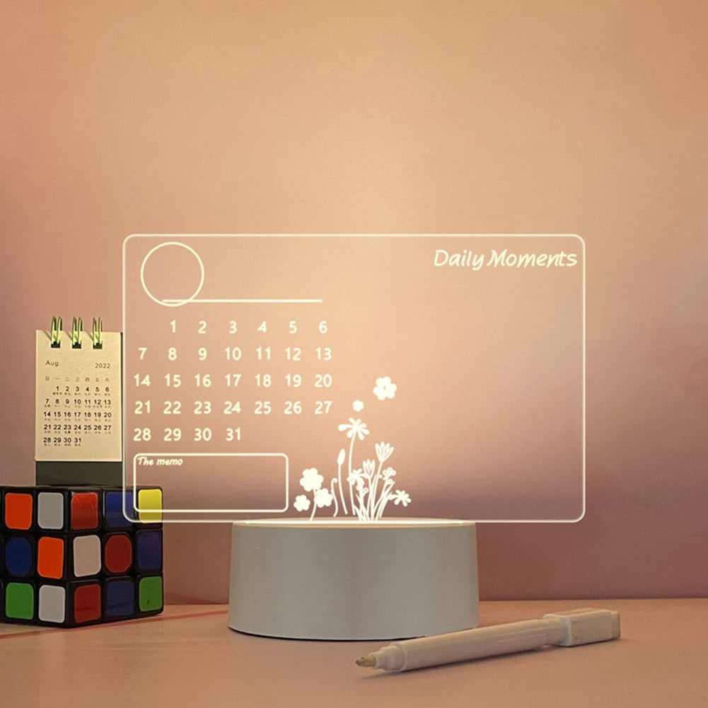 Note Board Creative Led Night Light USB Message Board Holiday Light ...