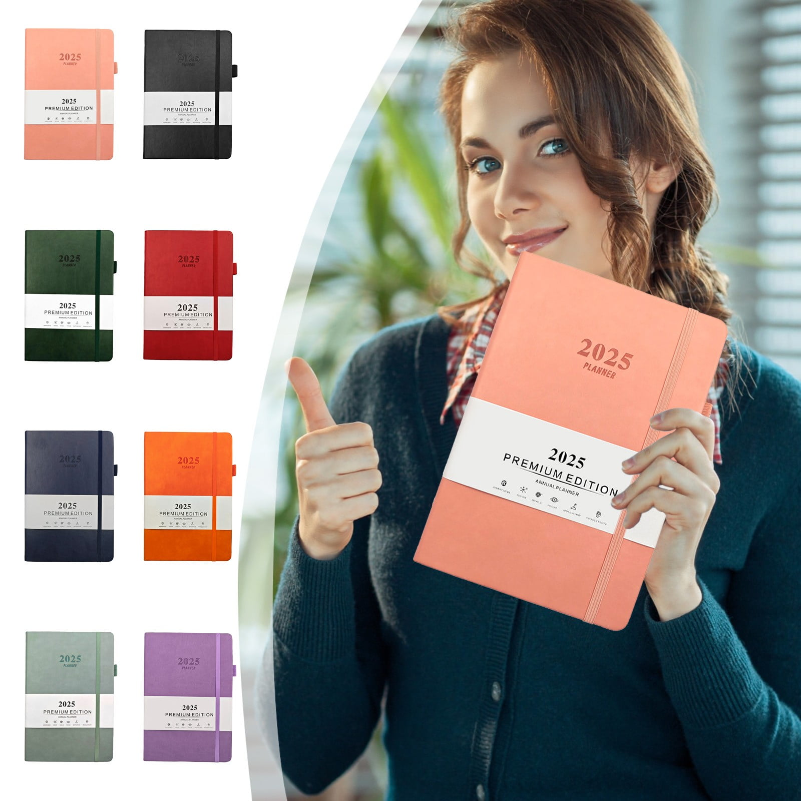 Note Book Clearance, 2025 English Calendar 365 Days Daily Study Plan ...