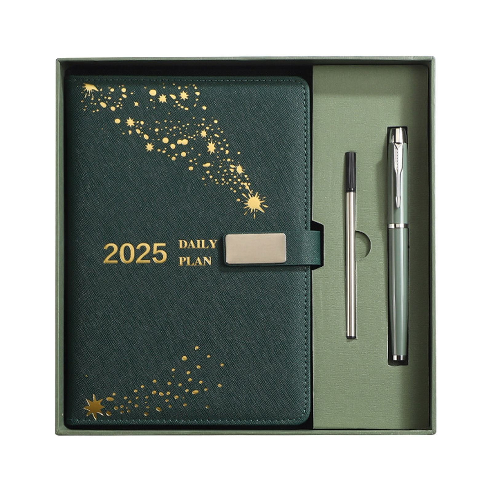 Note Book, Tyeign 2025 Agenda Book Work Calendar Journal Book Bill ...