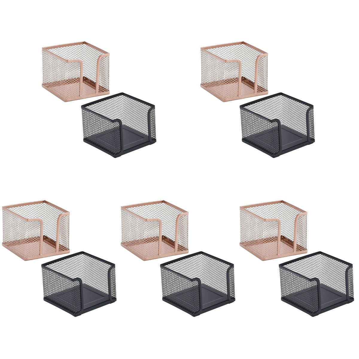 Note Box 10 Pcs Memo Pad Containers Napkin Holder Square Sticky Notes ...