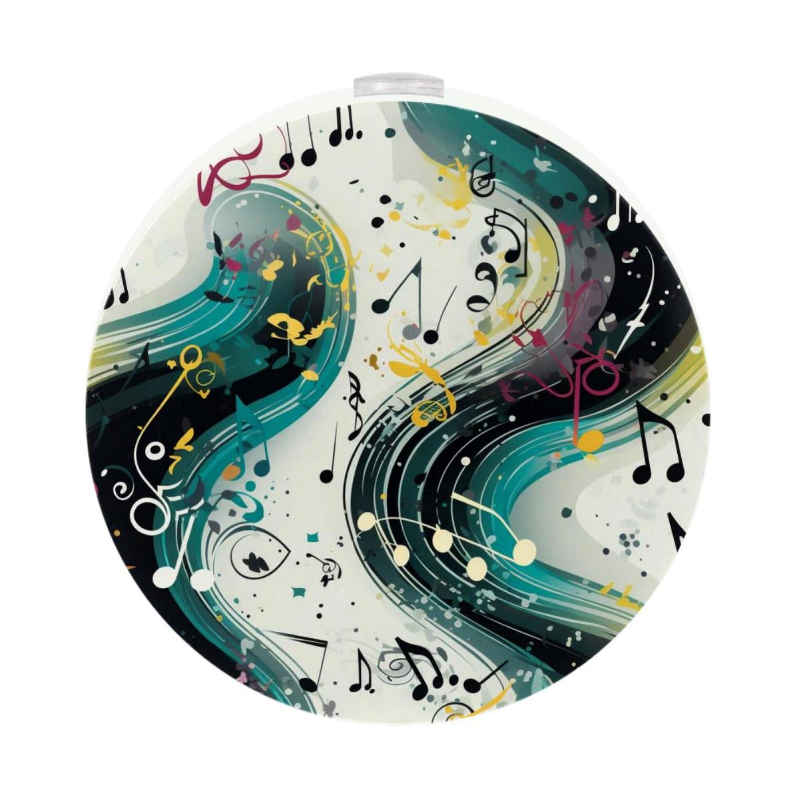 Note Bright and Compact LED Round Night Light - Set of 2, Energy ...