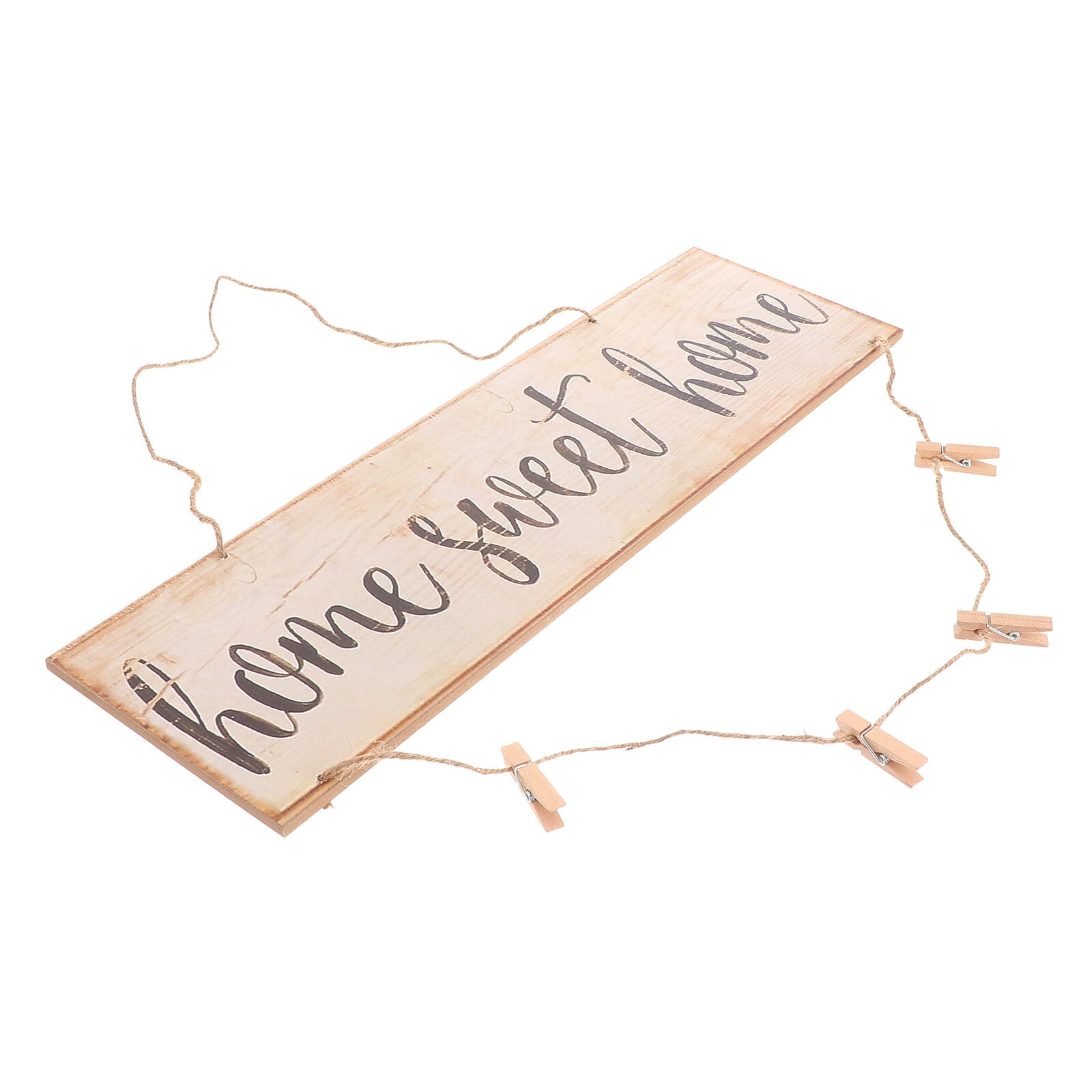 Clispeed Living Room Decor Note Clips Wood Document Holder Adults ...