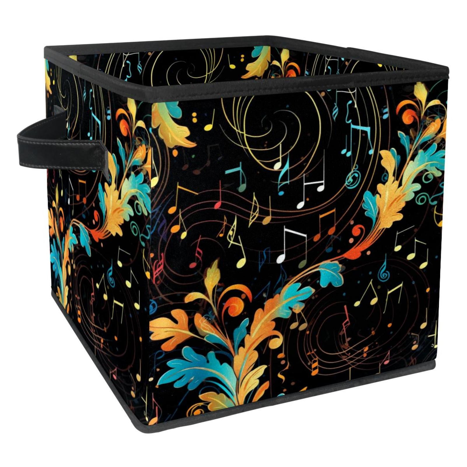 Note Foldable Cube Organizer with Handle, 10.8"x10.5"x10.6", Large ...