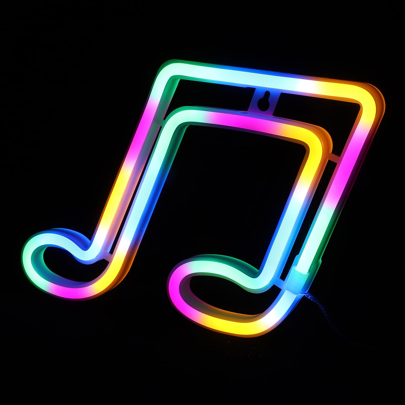 Note Modeling Neon Light Party Outdoor LED Strip Signs Colorful ...