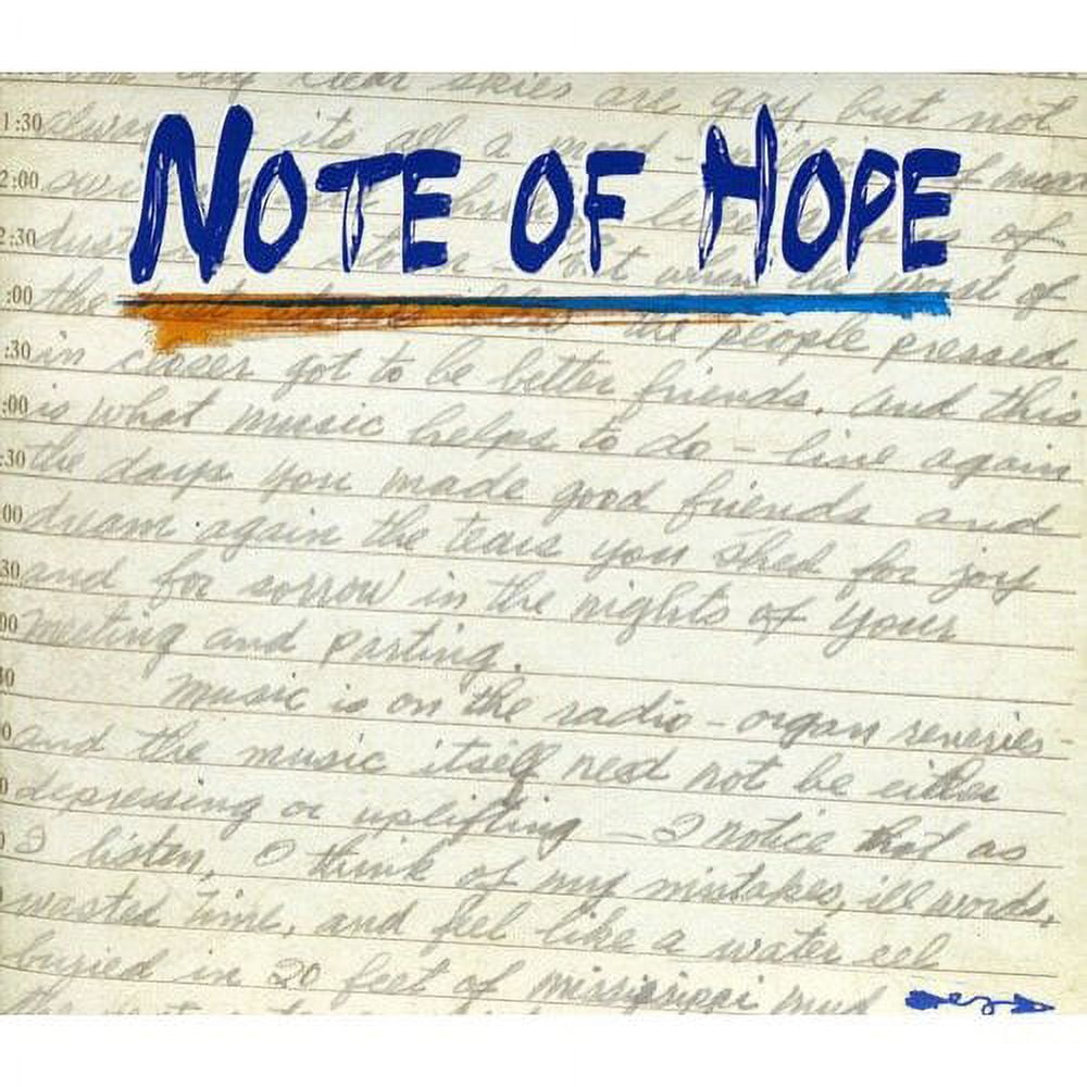 Note Of Hope: A Celebration Of Woody Guthrie - Walmart.com