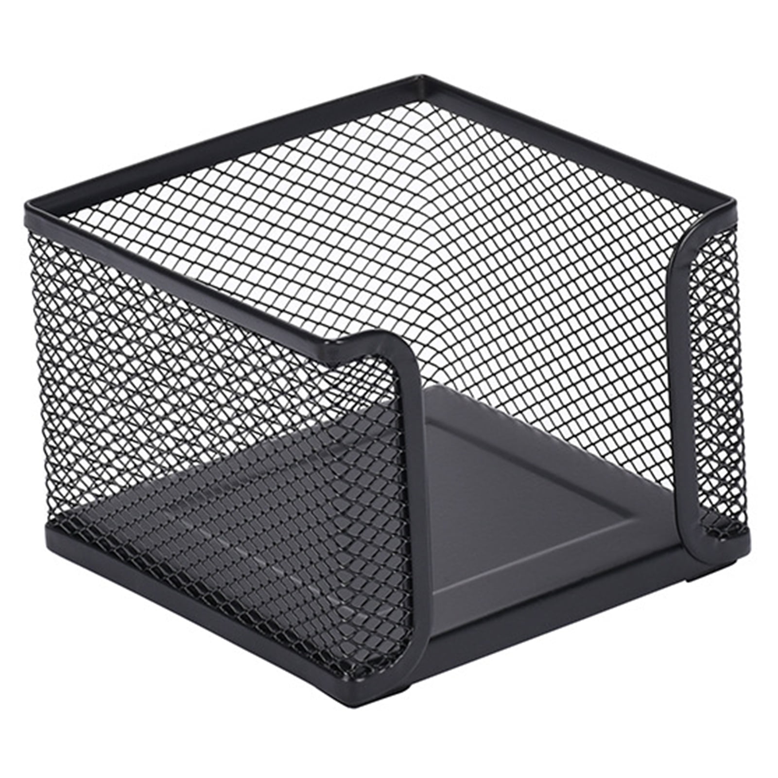 Note Pad Storage Box Fine Mesh Large Capacity Easy Access Black Heavy ...