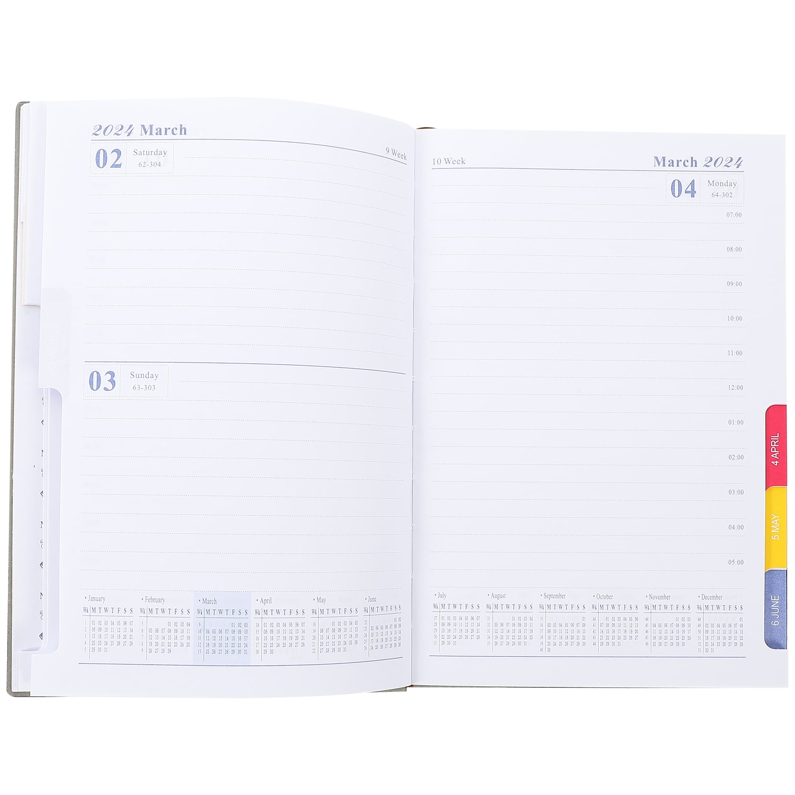 Note Pads The Notebook 2024 Planner 2023 Schedule Book Daily Planner ...