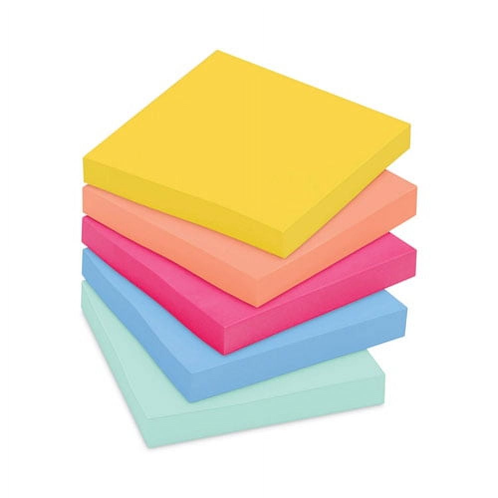 Note Pads in Summer Joy Collection Colors, 3" x 3", Summer Joy ...