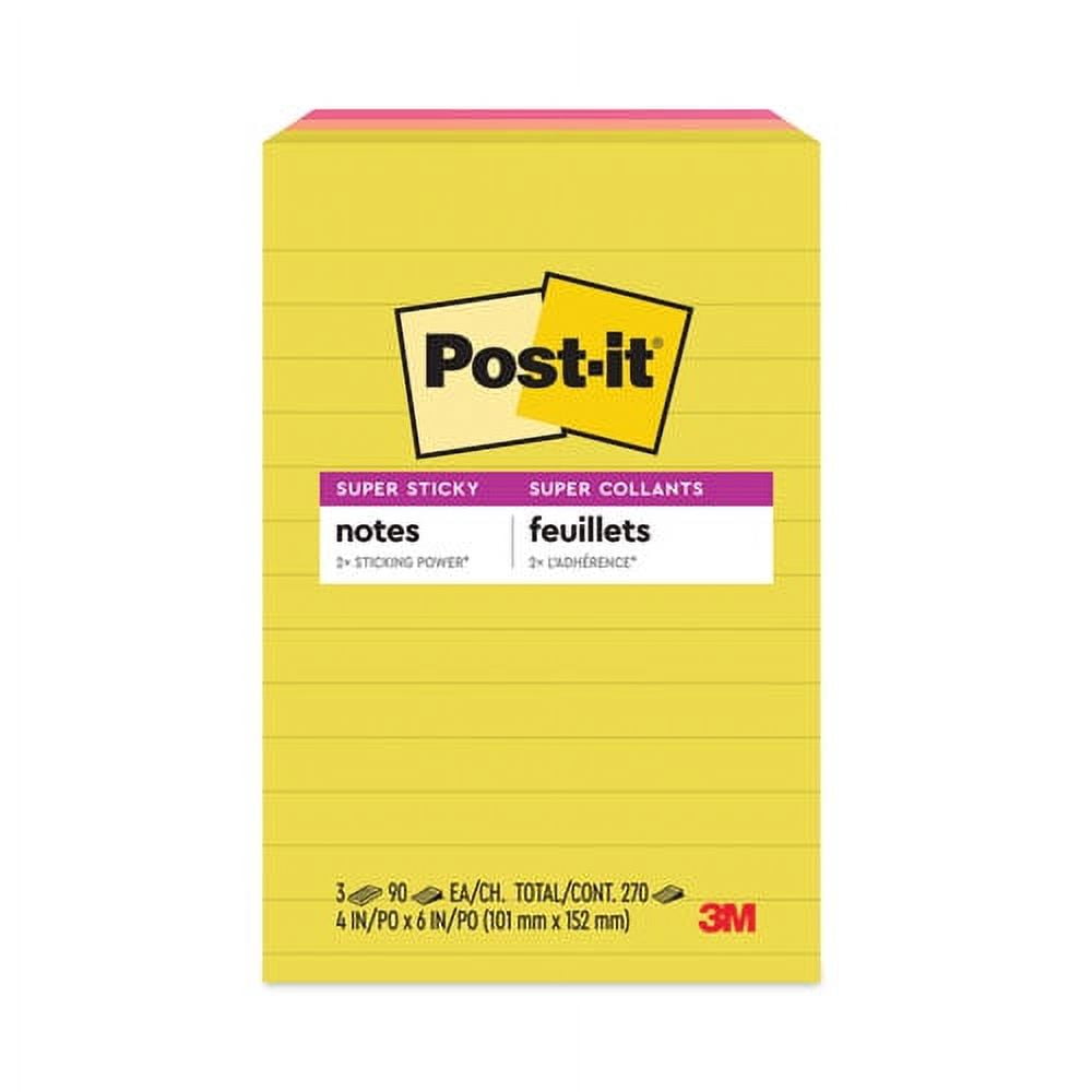 Note Pads in Summer Joy Collection Colors, 4" x 6", Note Ruled, Summer ...