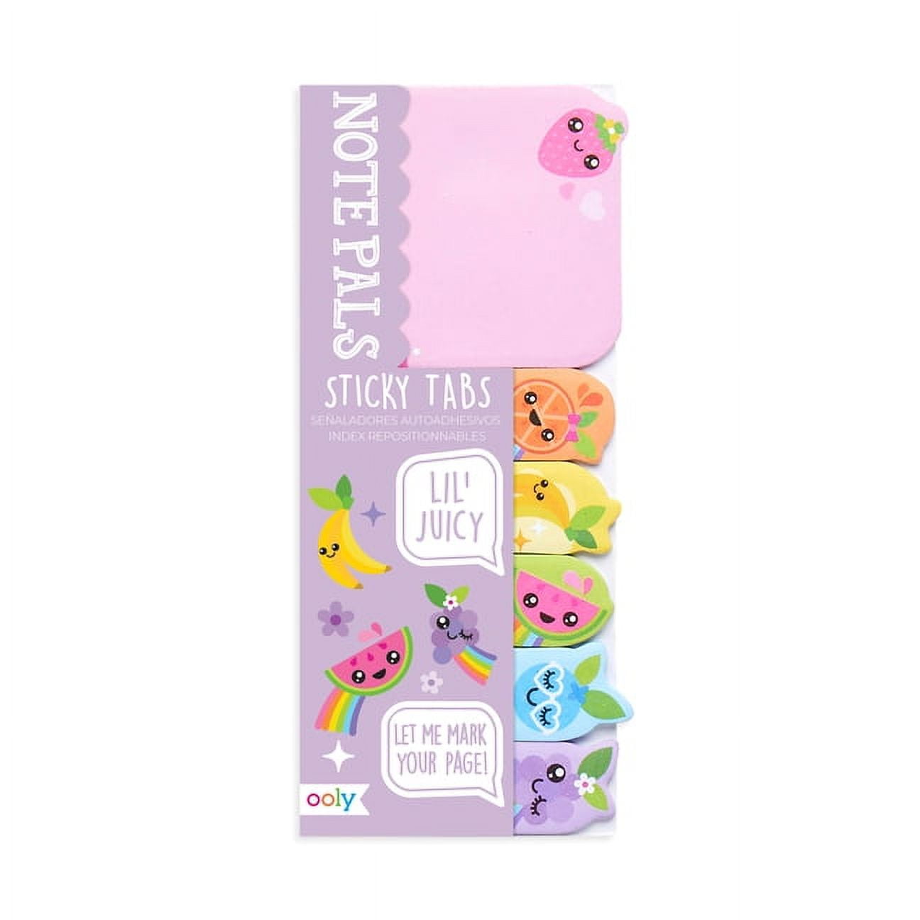 Note Pals Sticky Tabs - Lil' Juicy (1 Pack) (Other) - Walmart.com