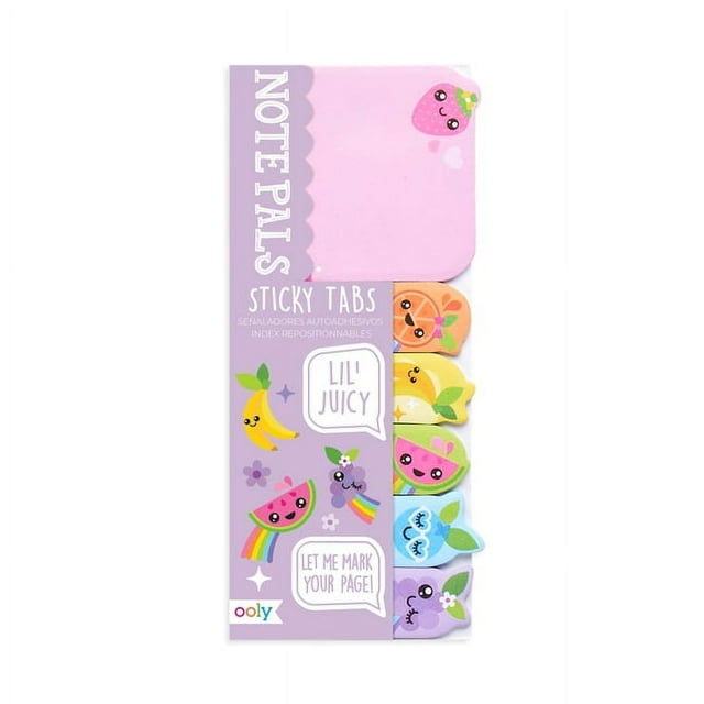Note Pals Sticky Tabs - Lil' Juicy (1 Pack) (Other) - Walmart.com