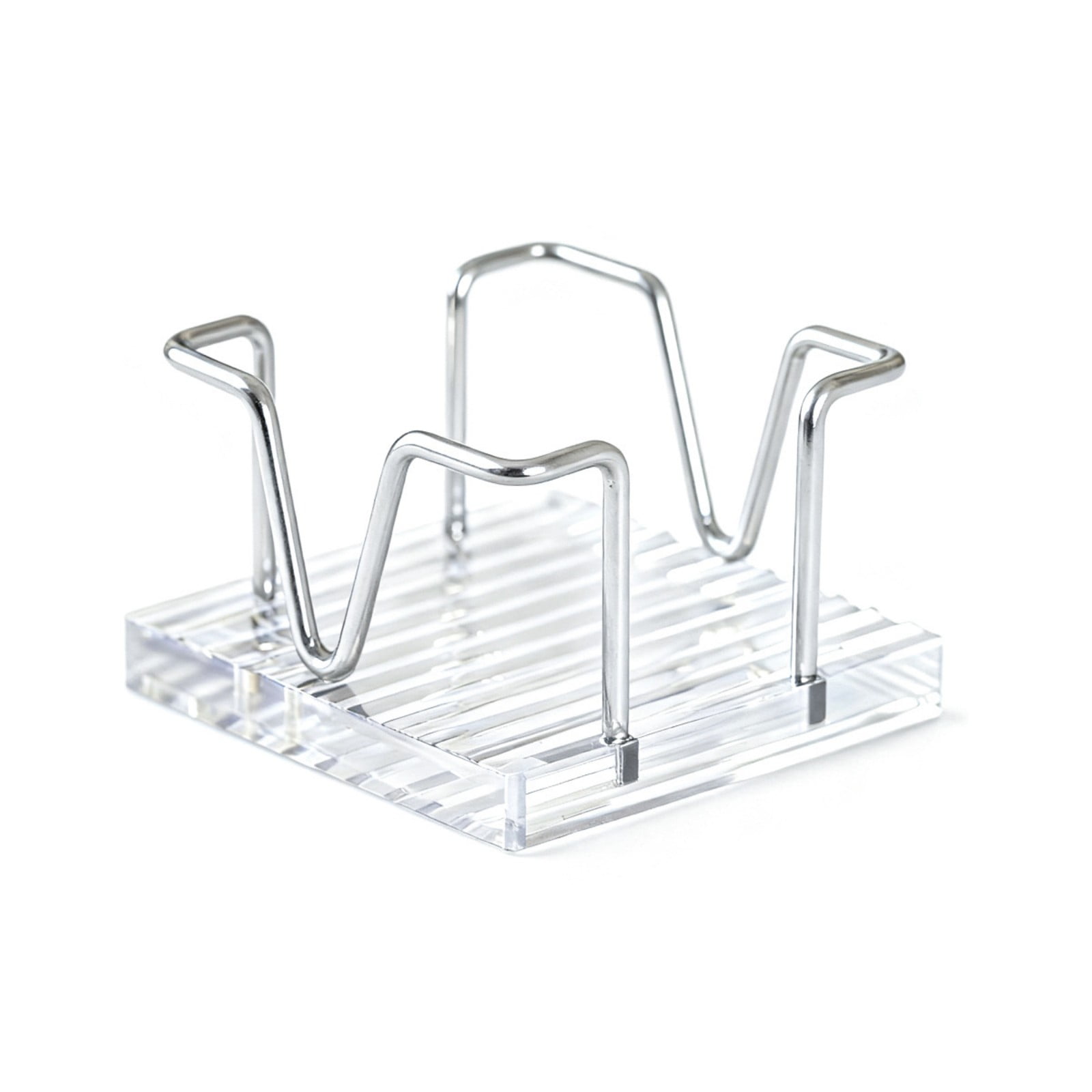 Note Paper Organizers Acrylic Memo Pad Block Box With Metal Frame ...