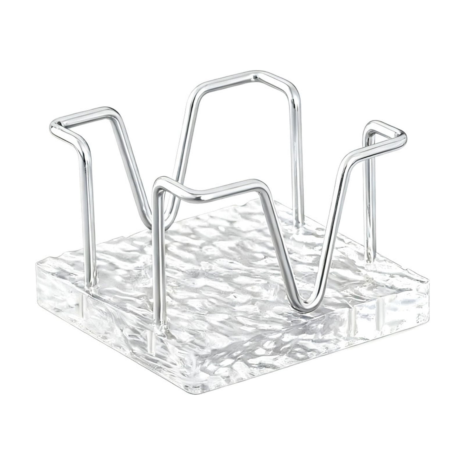 Note Paper Organizers Acrylic Memo Pad Block Box With Metal Frame ...