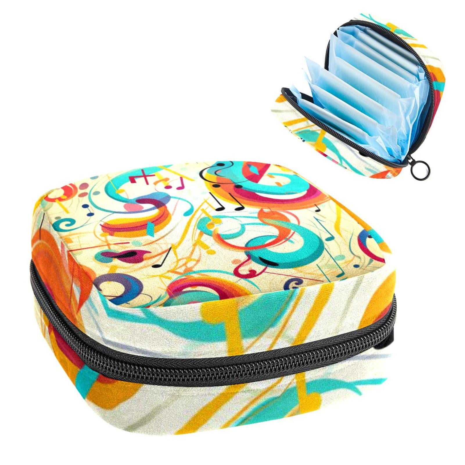 Note Period Pouch Sanitary Napkin Pouch Travel Makeup Bag Small under ...