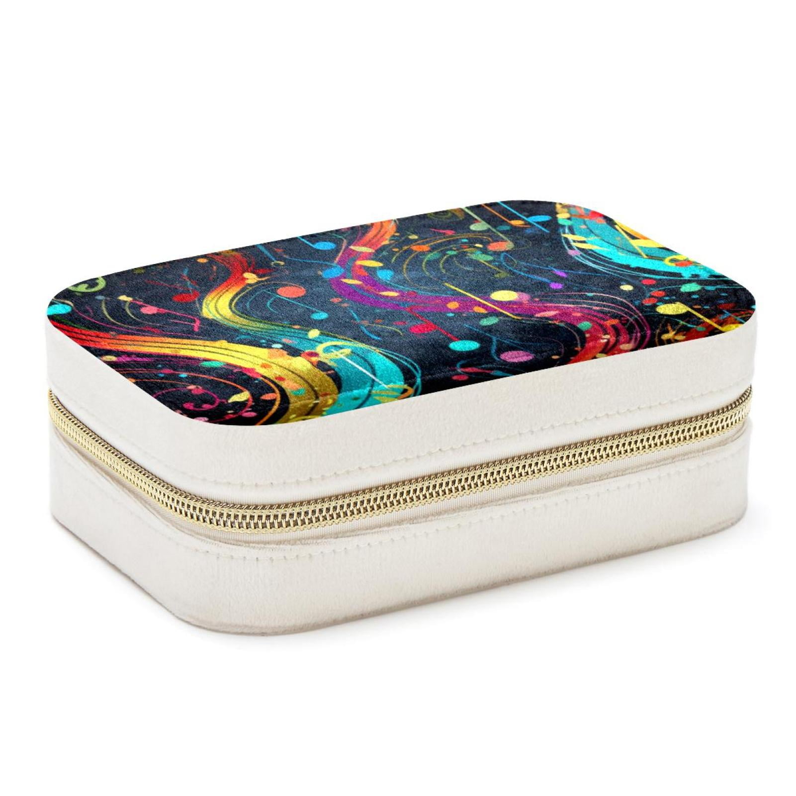 Note Portable Velvet Travel Organizer with Removable Compartment ...